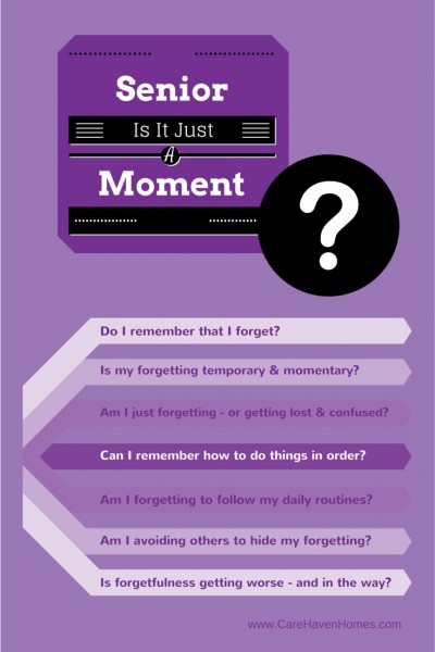 Senior Moment:Early Signs of Alzheimer’s?